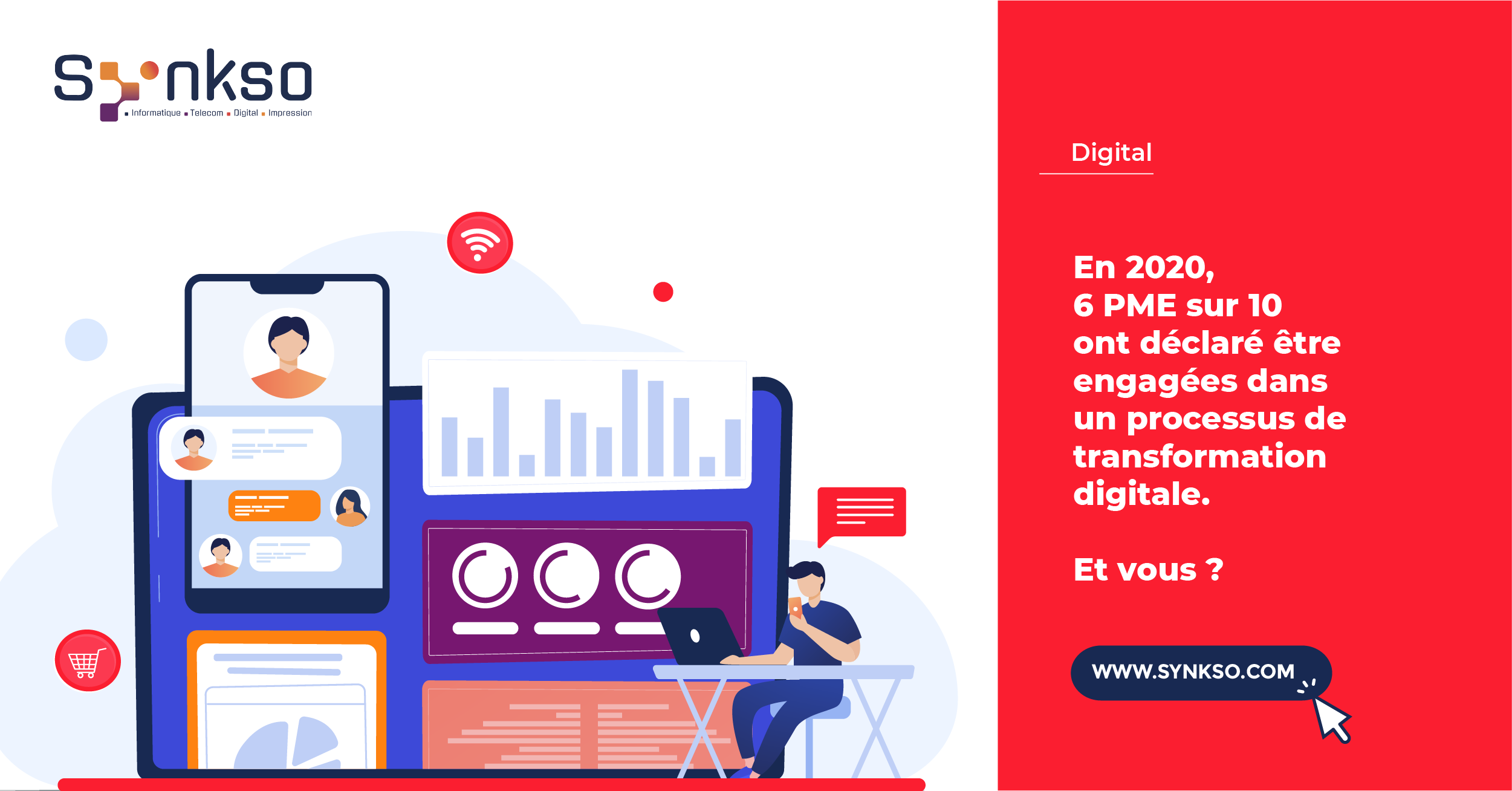 Comment réussir sa transformation digitale ? | Synkso